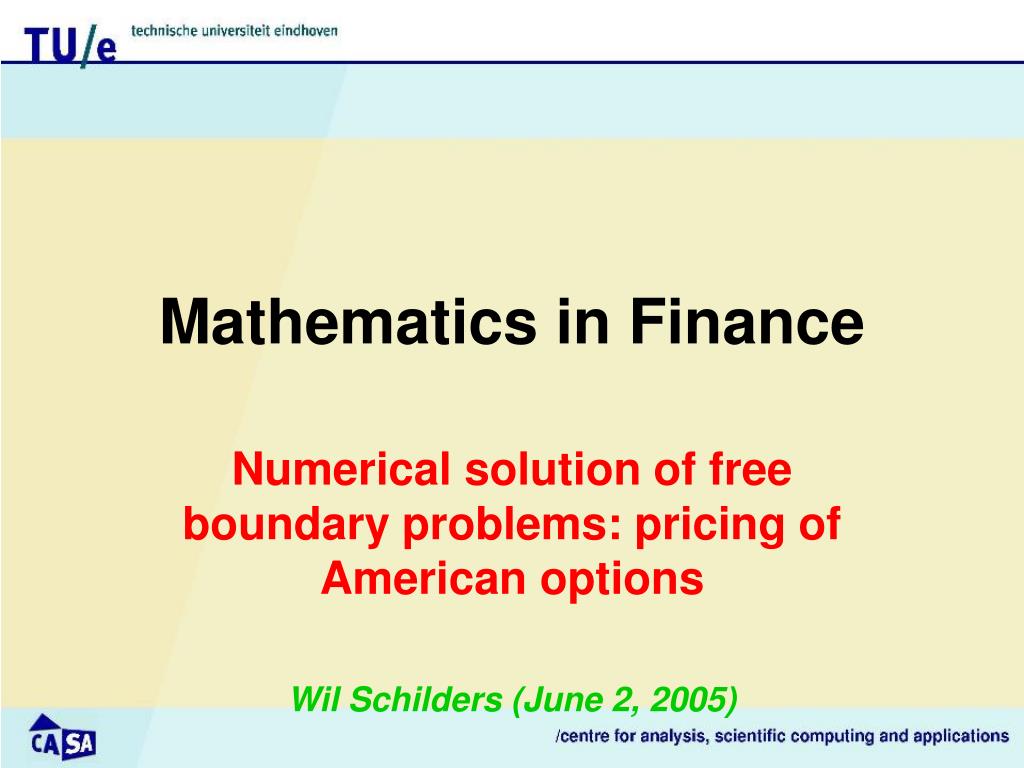 PPT - Mathematics in Finance PowerPoint Presentation, free download ...