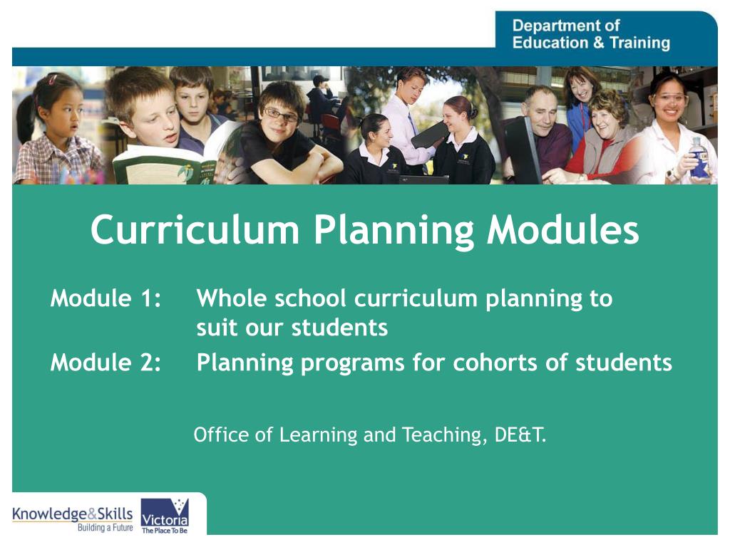 PPT - Curriculum Planning Modules PowerPoint Presentation, free ...