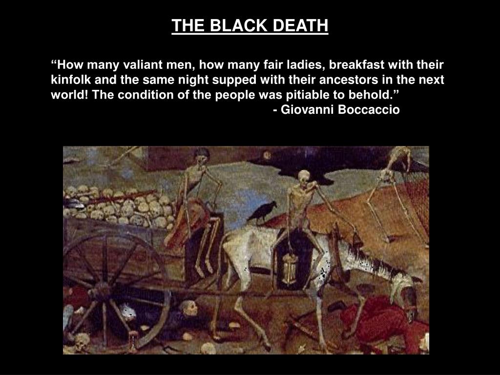 PPT - THE BLACK DEATH PowerPoint Presentation, free download - ID:630456