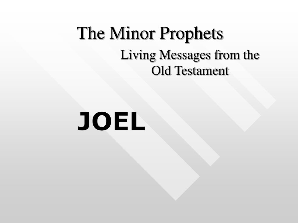 PPT - The Minor Prophets PowerPoint Presentation, free download - ID:631985