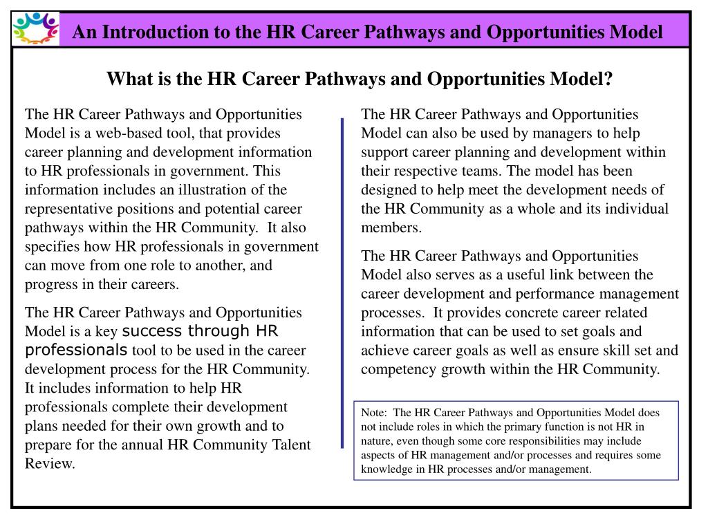 PPT - An Introduction to the HR Career Pathways and Opportunities Model ...