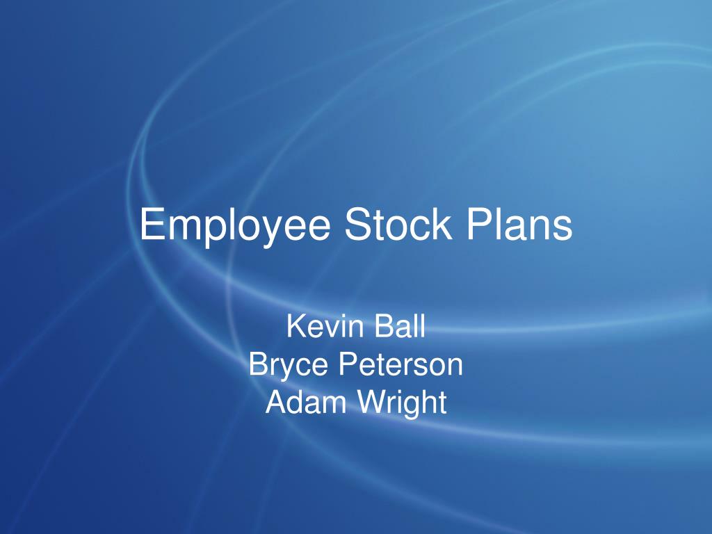 PPT - Employee Stock Plans PowerPoint Presentation, free download - ID ...