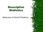 PPT - DESCRIPTIVE DATA ANALYSIS: MEAN, MEDIAN AND MODE PowerPoint ...