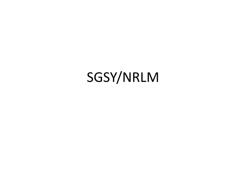 PPT - SGSY/NRLM PowerPoint Presentation, free download - ID:633883