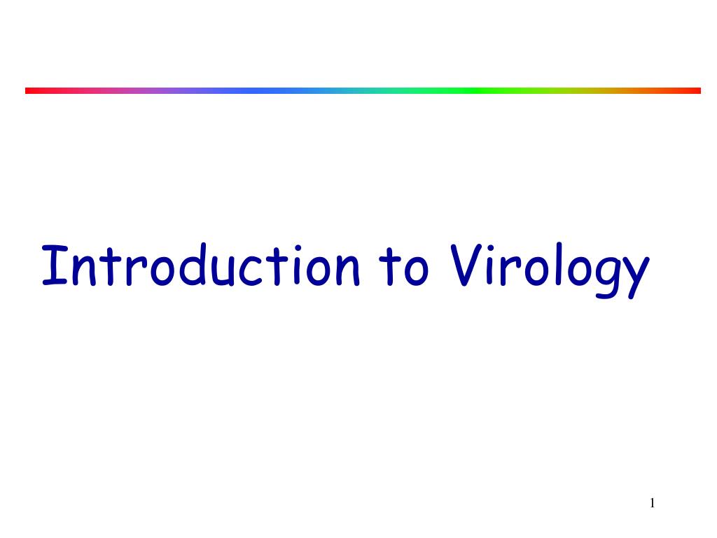 PPT - Introduction to Virology PowerPoint Presentation, free download ...