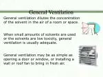 PPT - Part 2 - Dilution Ventilation (General Ventilation) PowerPoint ...