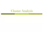 PPT - CLUSTER ANALYSIS PowerPoint Presentation, free download - ID:3868639