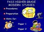 PPT - Higher Modern Studies Voting Behaviour PowerPoint Presentation ...