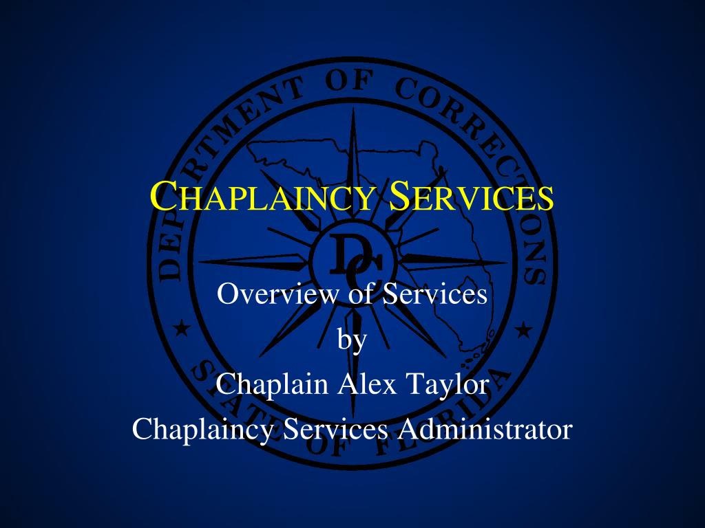 PPT - Chaplaincy Services PowerPoint Presentation, free download - ID ...