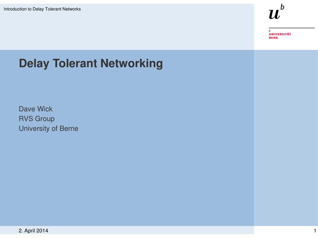 PPT - Delay Tolerant Networking PowerPoint Presentation, free download ...