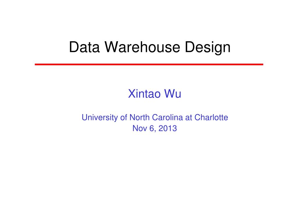 PPT - Data Warehouse Design PowerPoint Presentation, free download - ID ...