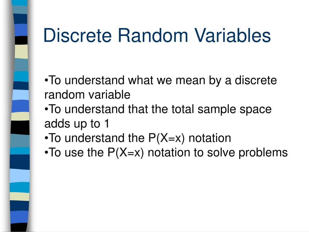 PPT - Discrete Random Variables PowerPoint Presentation, free download ...