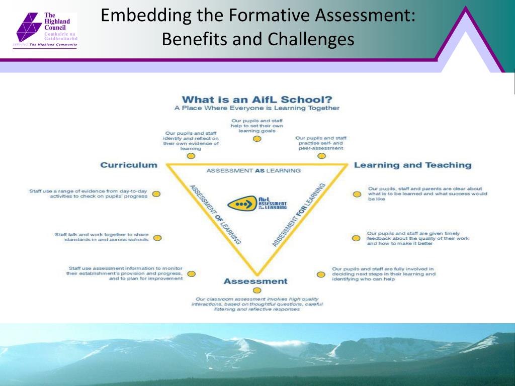 PPT - Embedding the Formative Assessment: Benefits and Challenges ...