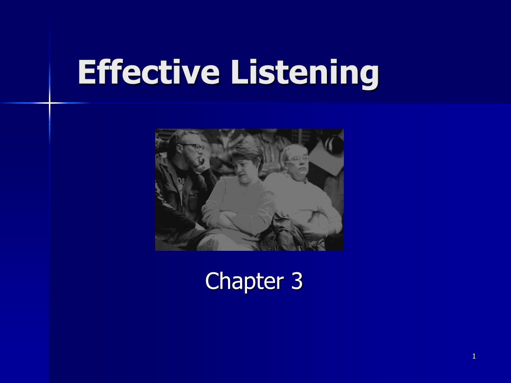 PPT - Effective Listening PowerPoint Presentation, free download - ID ...