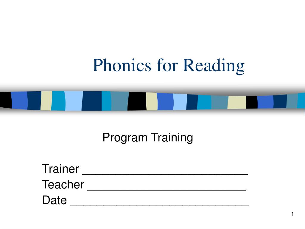 PPT - Phonics for Reading PowerPoint Presentation, free download - ID ...
