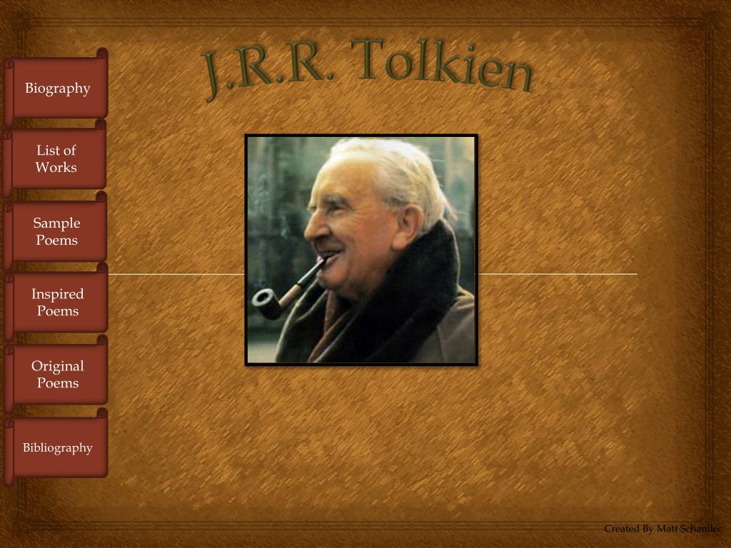 PPT - J.R.R. Tolkien PowerPoint Presentation, free download - ID:648040