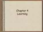 PPT - Chapter 4 Determinants of Learning PowerPoint Presentation, free ...