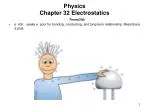 PPT - Chapter 2 Electrostatics PowerPoint Presentation, free download - ID:6652608
