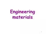 PPT - ENGINEERING MATERIALS PowerPoint Presentation, free download - ID ...