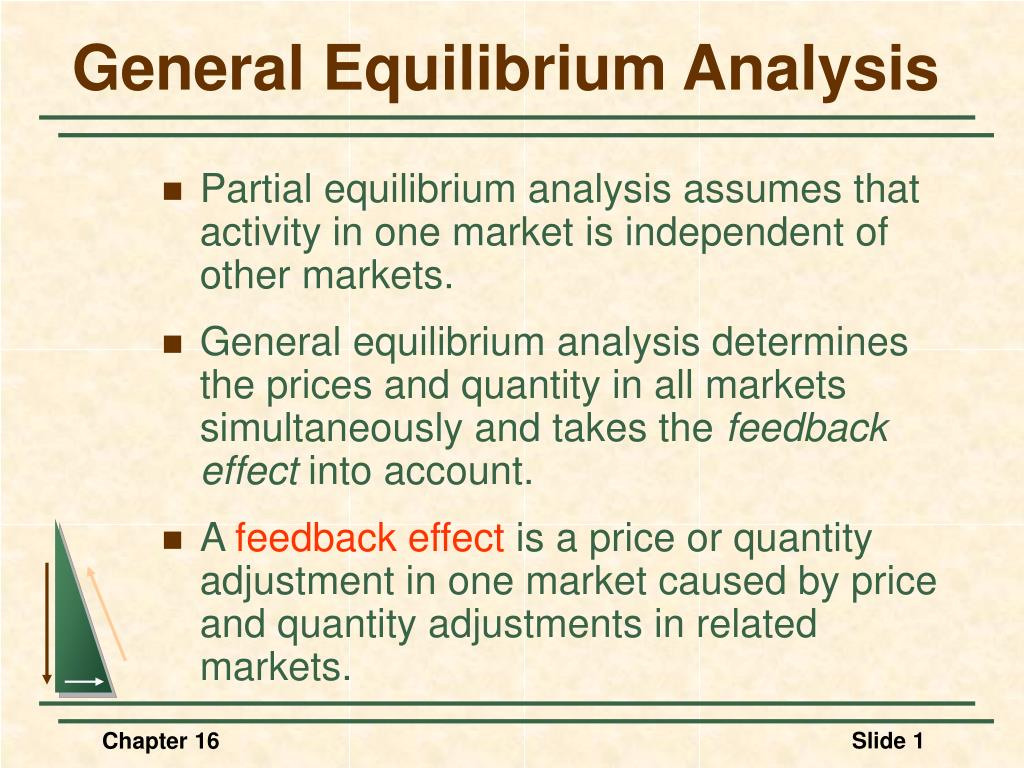 PPT - General Equilibrium Analysis PowerPoint Presentation, free ...