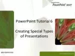 PPT - Special Tutorial Programme PowerPoint Presentation, free download - ID:987872