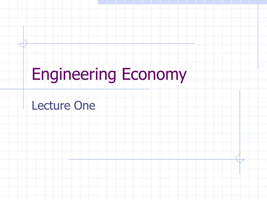 PPT - Engineering Economy PowerPoint Presentation, free download - ID ...