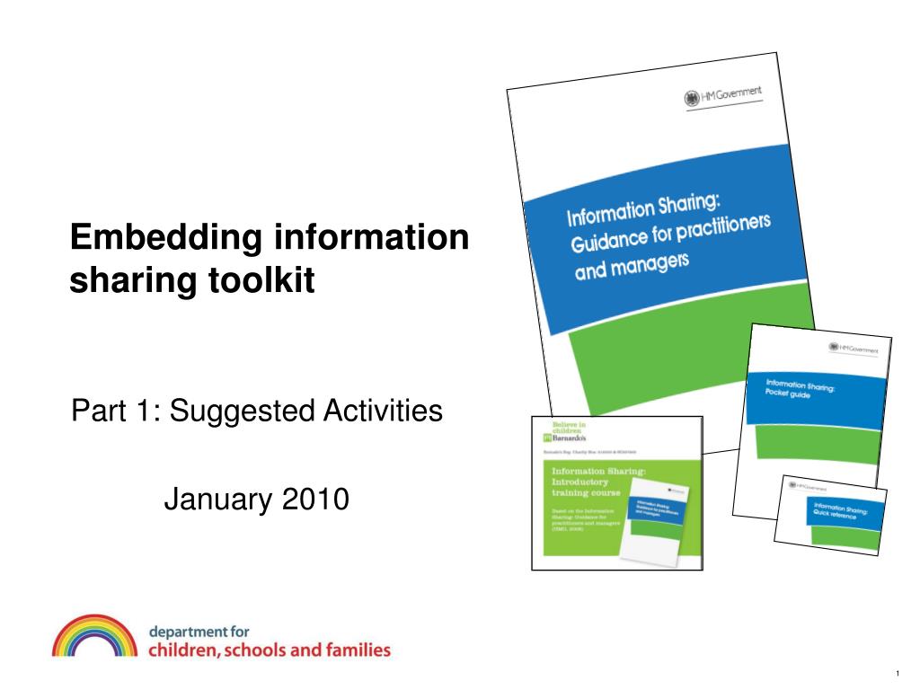PPT - Embedding information sharing toolkit PowerPoint Presentation ...