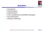 PPT - Actuators PowerPoint Presentation, free download - ID:1421628
