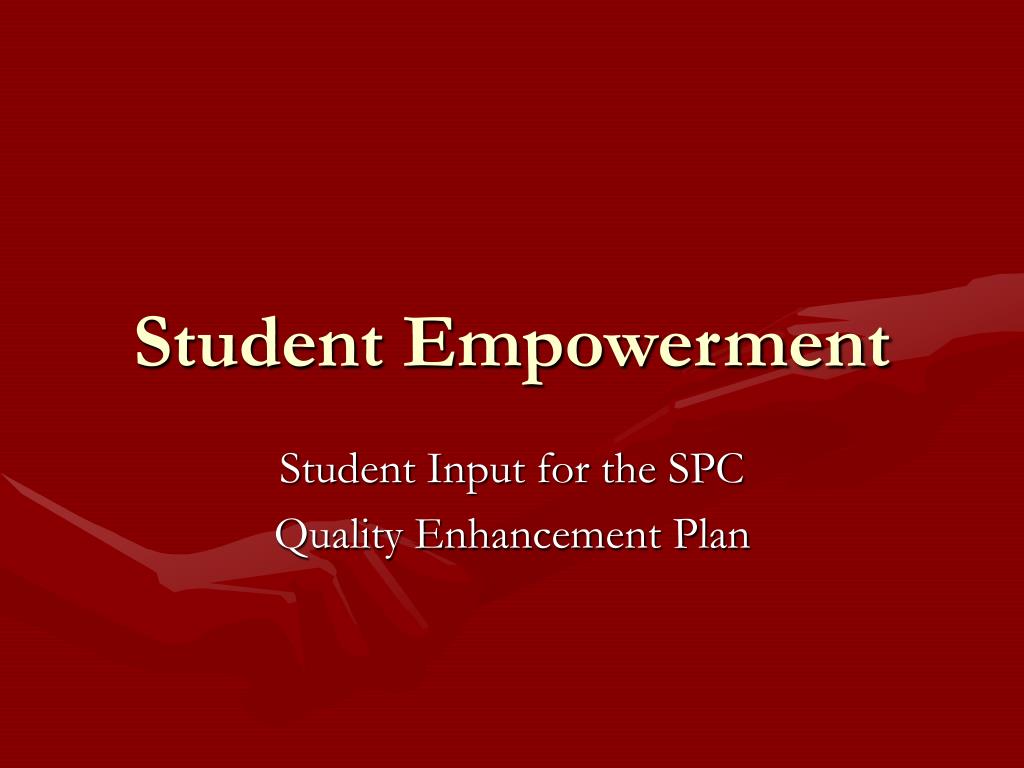 PPT - Student Empowerment PowerPoint Presentation, free download - ID ...