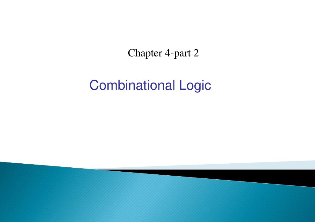 PPT - Combinational Logic PowerPoint Presentation, free download - ID ...