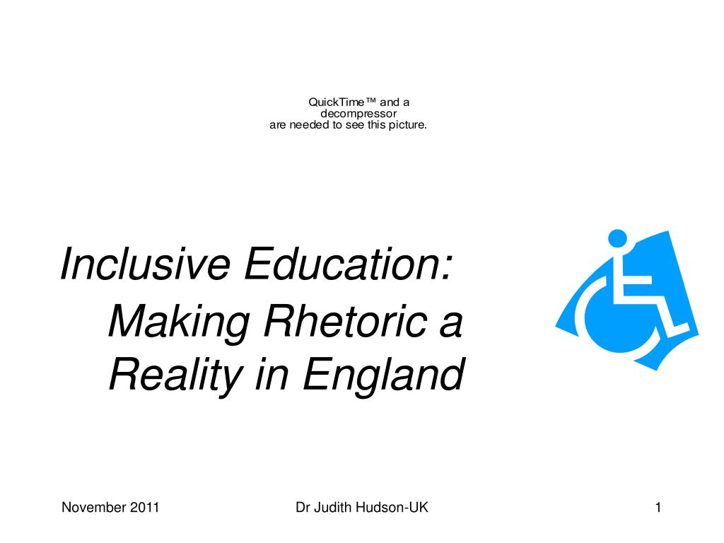 PPT - Inclusive Education: PowerPoint Presentation, free download - ID ...