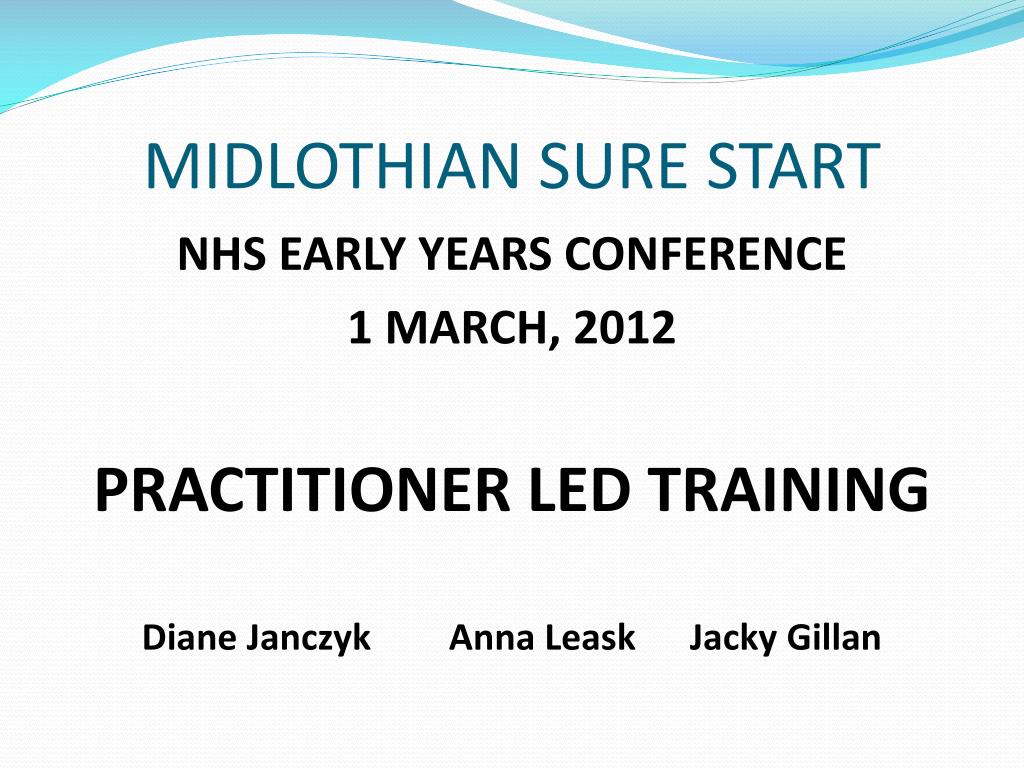 PPT - MIDLOTHIAN SURE START PowerPoint Presentation, free download - ID ...