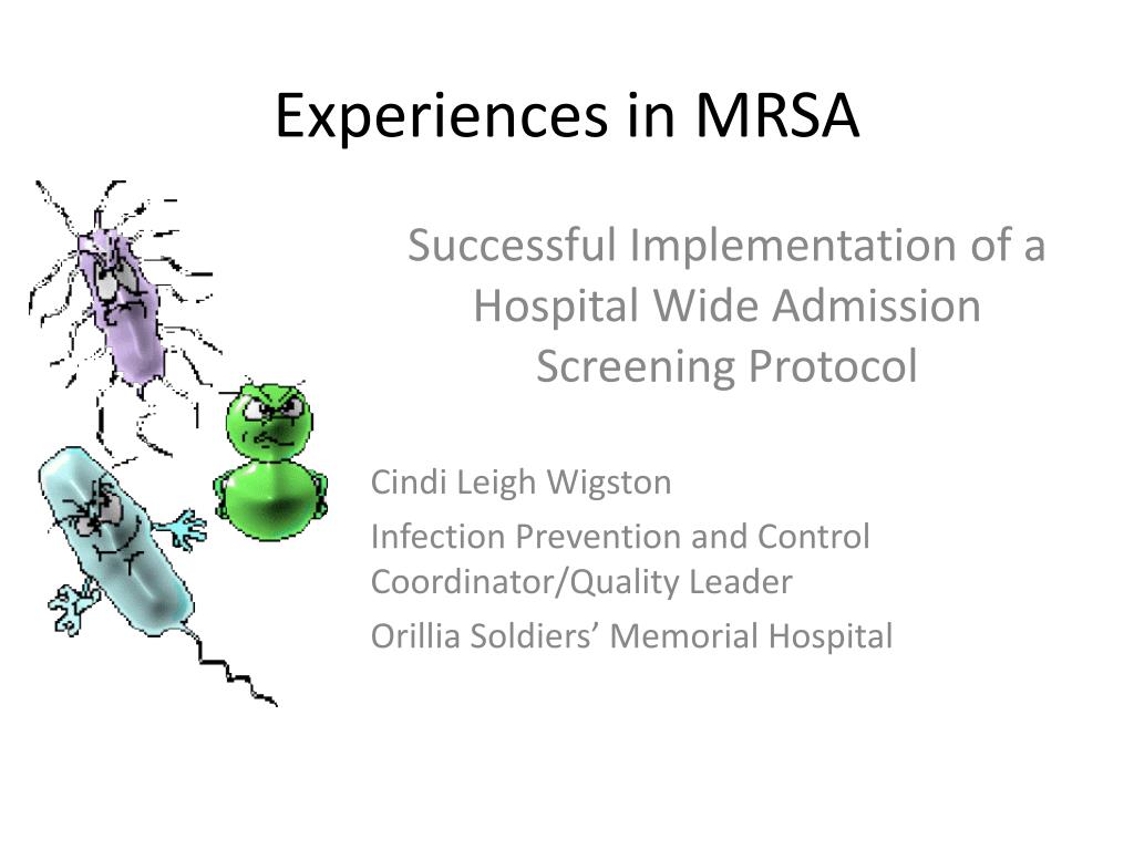 PPT - Experiences in MRSA PowerPoint Presentation, free download - ID:65326