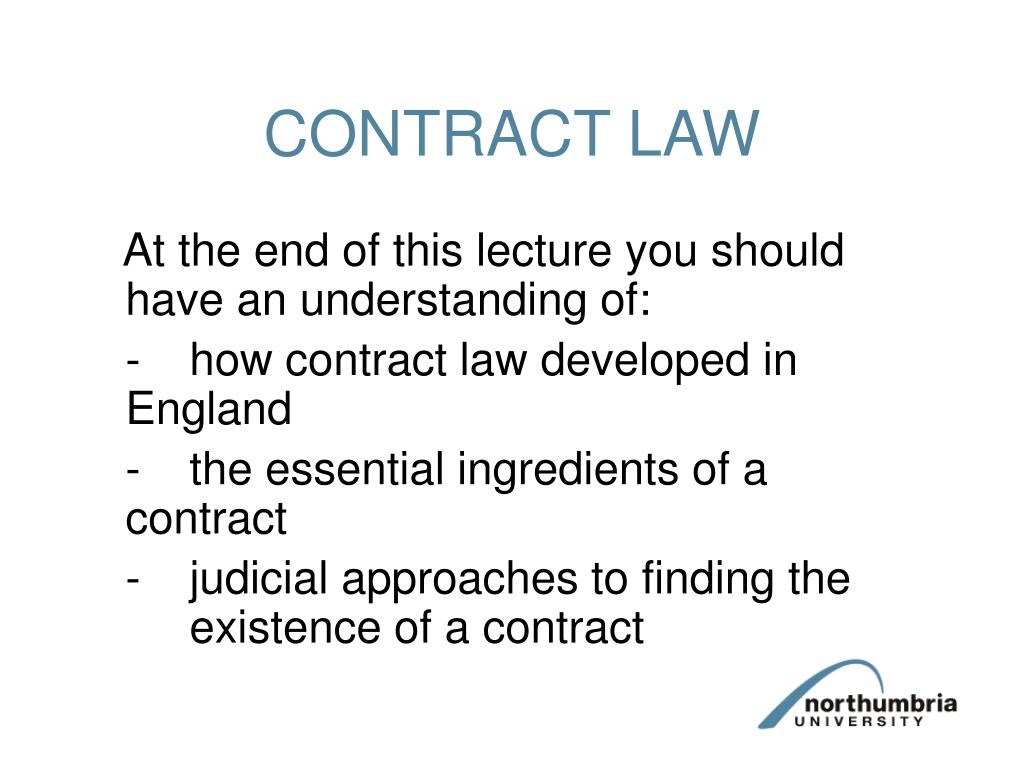 PPT - CONTRACT LAW PowerPoint Presentation, free download - ID:653434