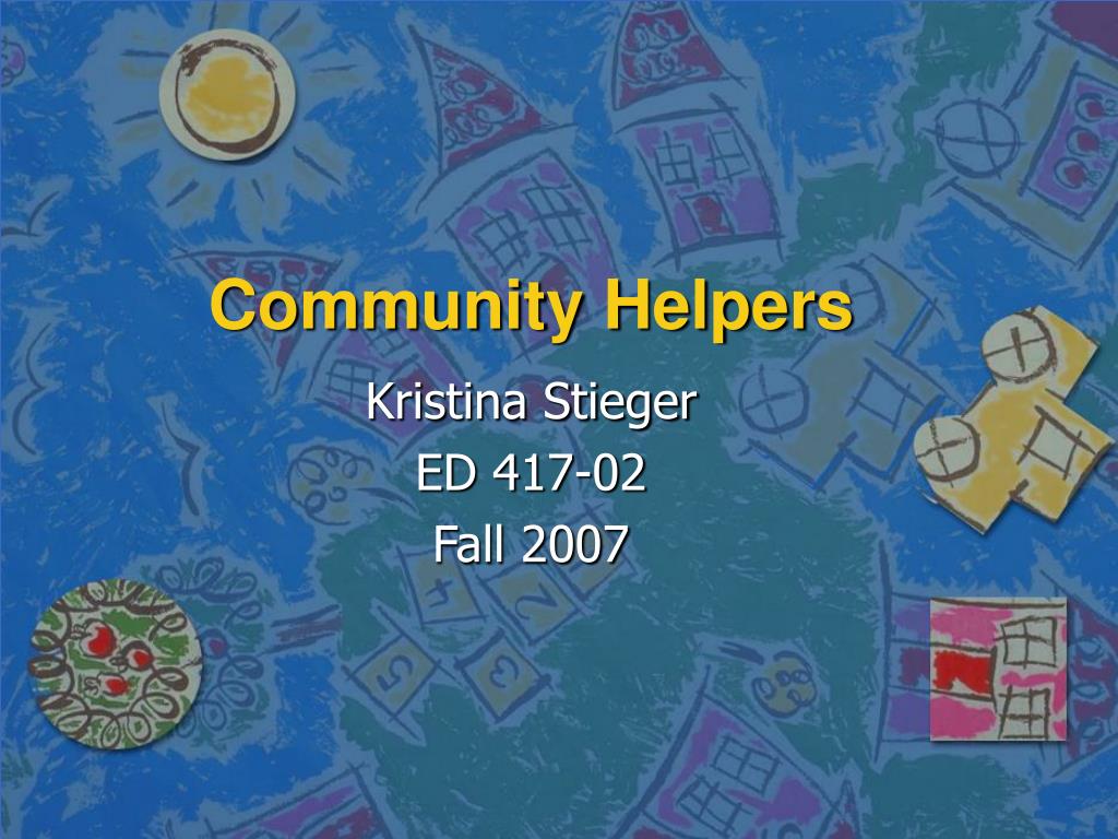 PPT - Community Helpers PowerPoint Presentation, free download - ID:653487