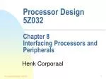PPT - CSE 325 : Computer Peripherals and Interfacing PowerPoint ...