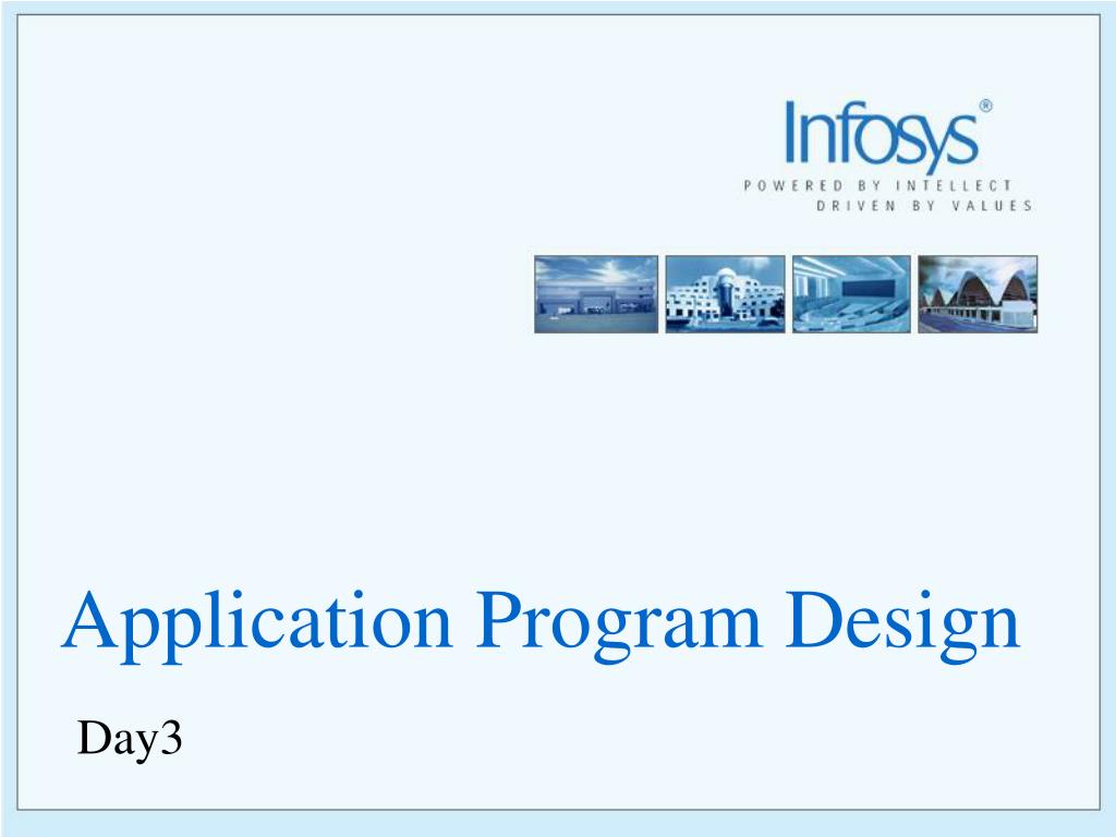 PPT - Application Program Design PowerPoint Presentation, free download ...