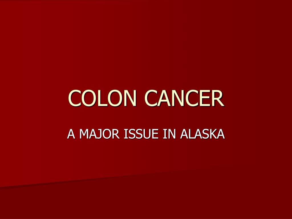 PPT - COLON CANCER PowerPoint Presentation, free download - ID:66082
