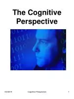PPT - Key Assumptions of The Cognitive Perspective PowerPoint ...