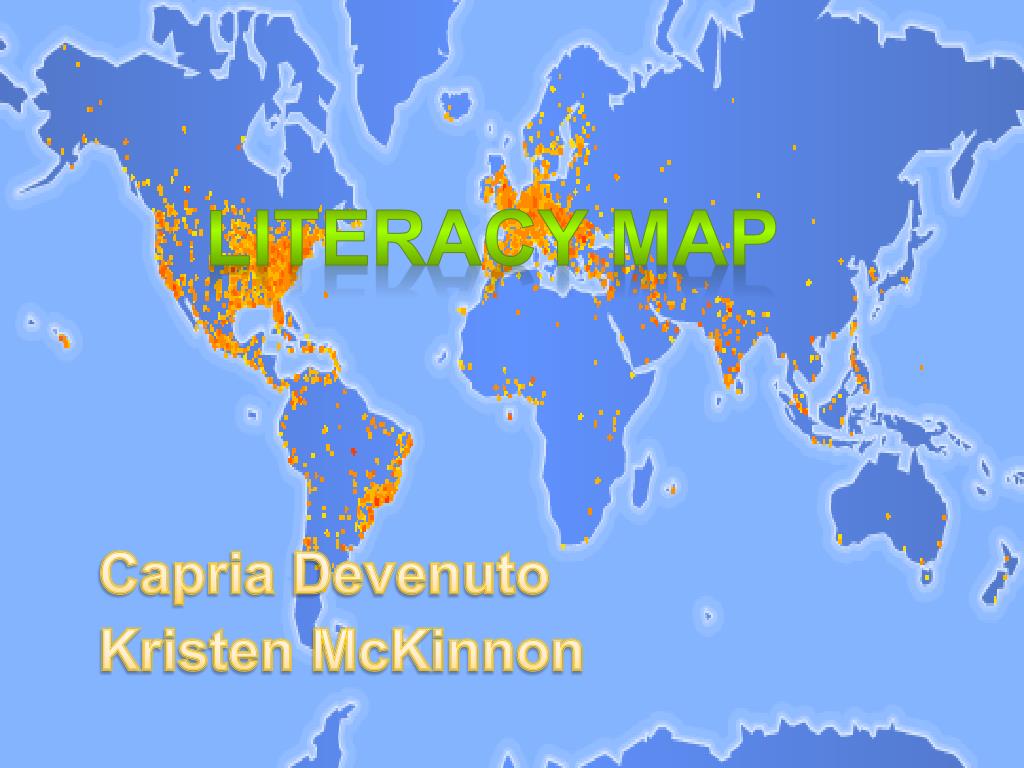 PPT - LITERACY MAP PowerPoint Presentation, free download - ID:663133
