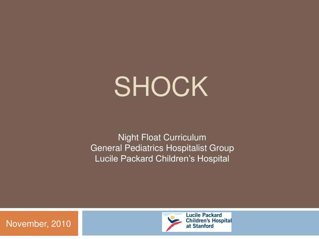 PPT - Shock PowerPoint Presentation, free download - ID:663574