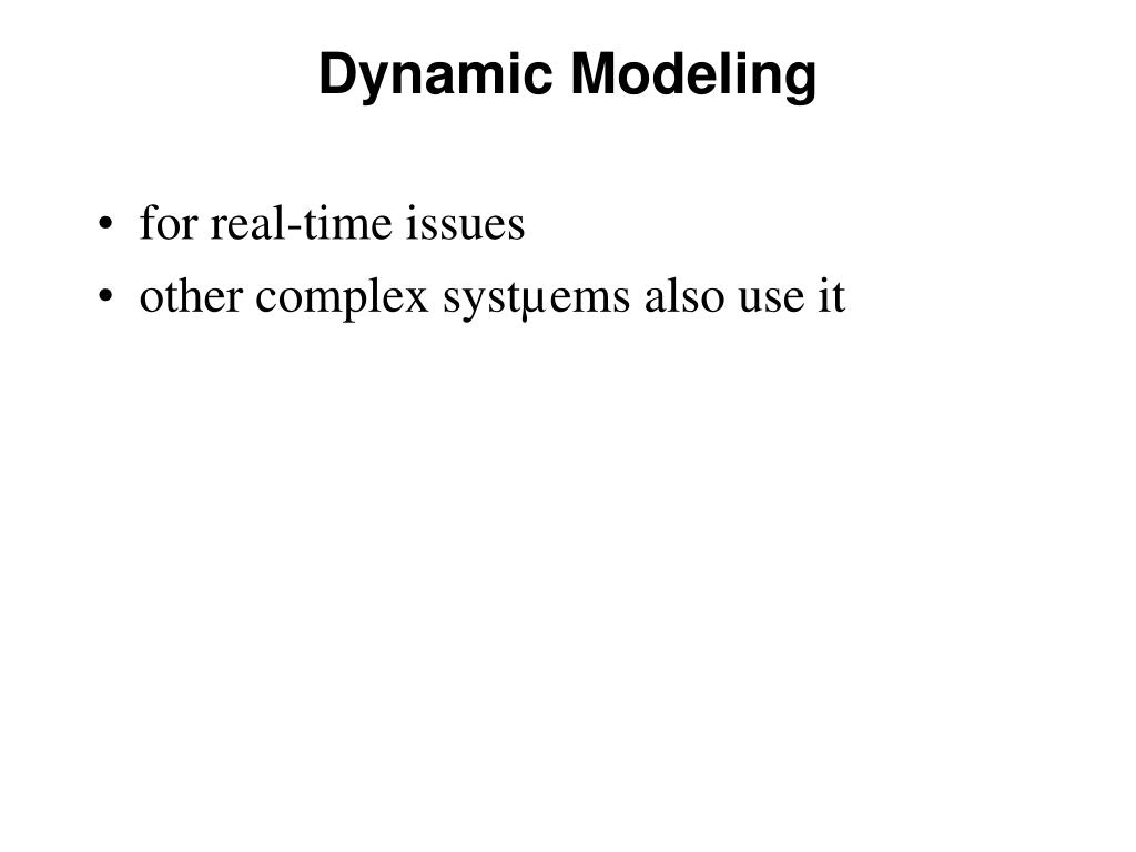 PPT - Dynamic Modeling PowerPoint Presentation, free download - ID:665434
