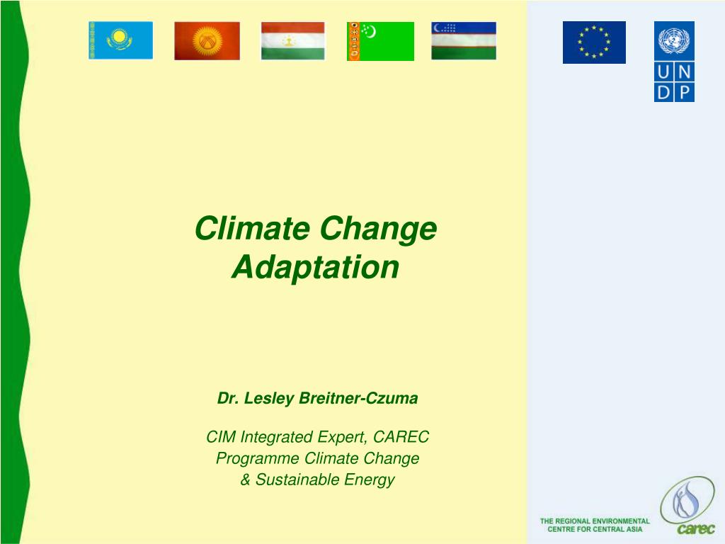 PPT - Climate Change Adaptation PowerPoint Presentation, free download ...