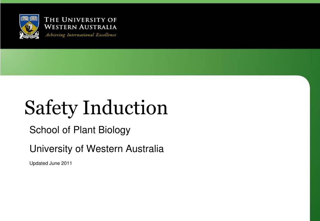 PPT - Safety Induction PowerPoint Presentation, free download - ID:666826