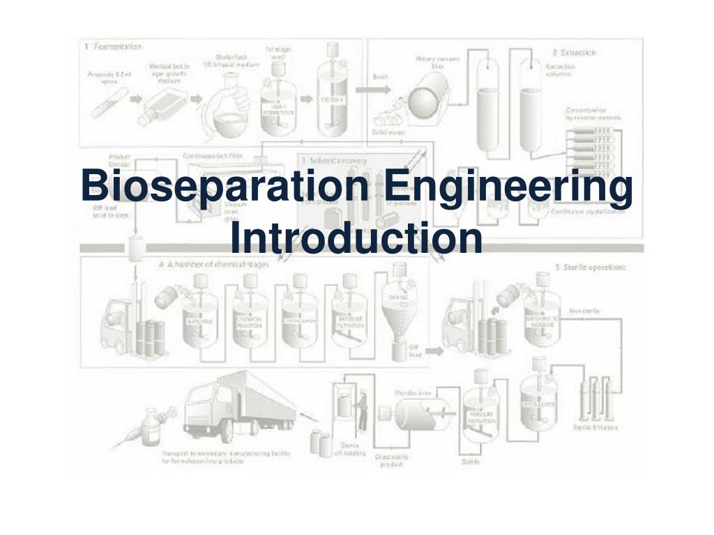 PPT - Bioseparation Engineering Introduction PowerPoint Presentation ...