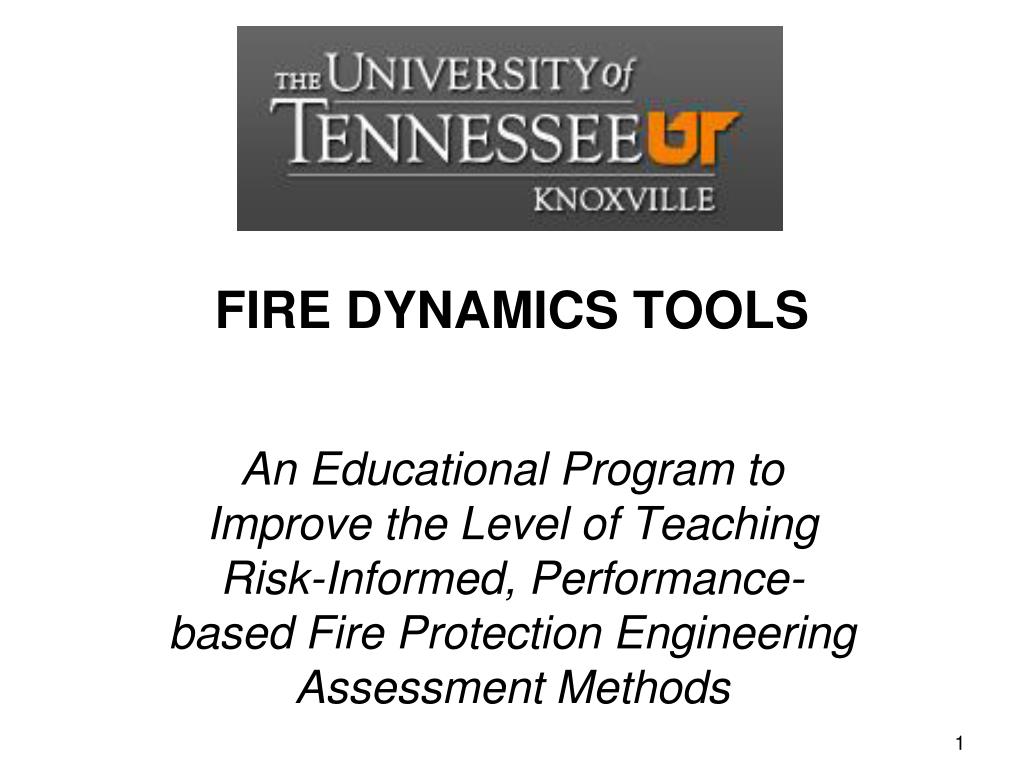 PPT - FIRE DYNAMICS TOOLS PowerPoint Presentation, free download - ID ...