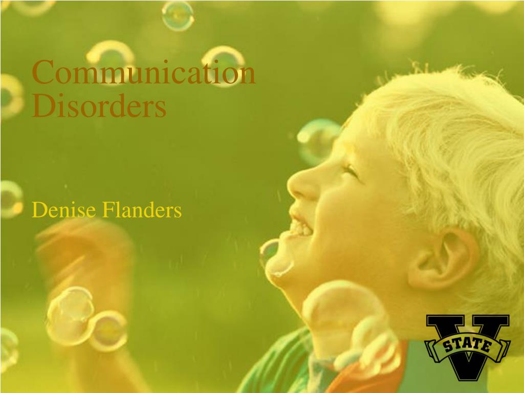 PPT - Communication Disorders PowerPoint Presentation, free download ...
