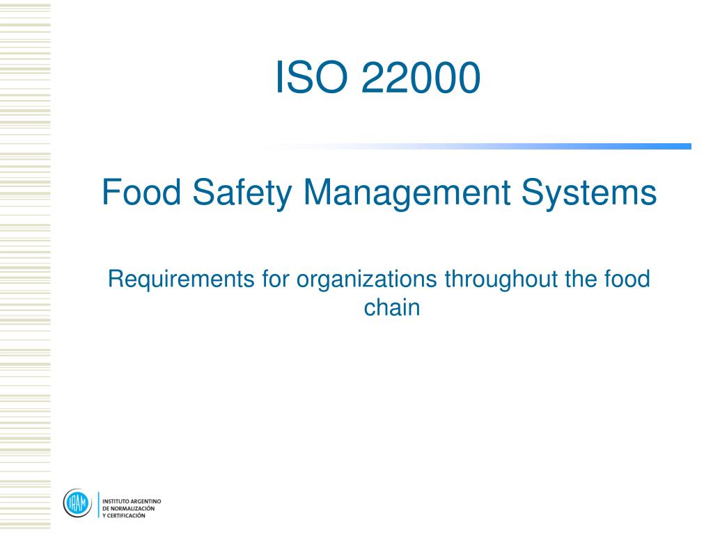 PPT - ISO 22000 PowerPoint Presentation, free download - ID:670038