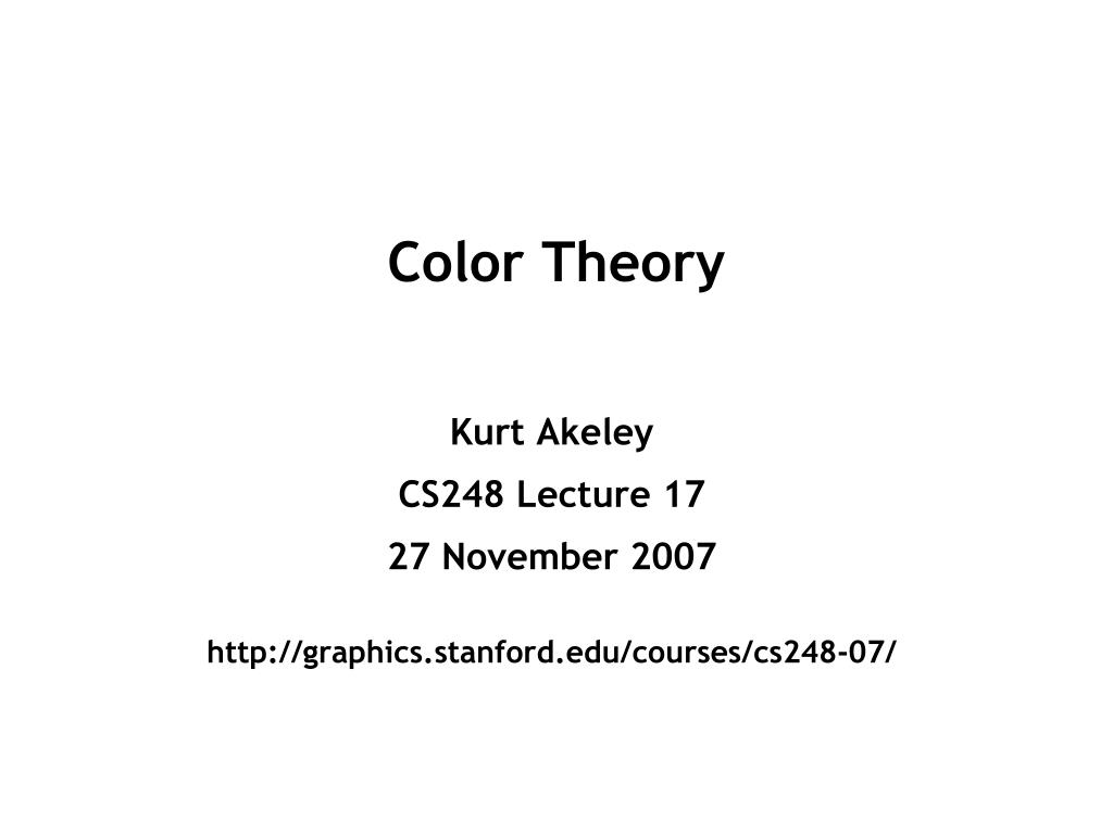 PPT - Color Theory PowerPoint Presentation, free download - ID:670568