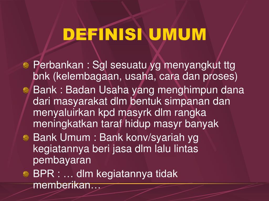 PPT - DEFINISI UMUM PowerPoint Presentation, free download - ID:671353
